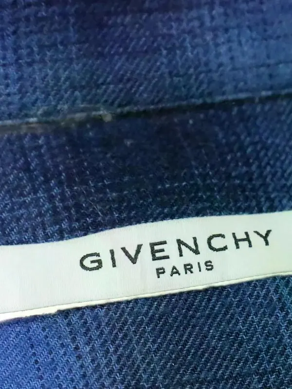 Givenchy Flannel Star-patch Shirt