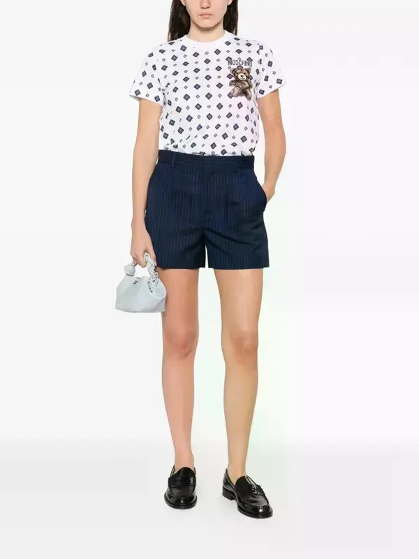 Moschino Pinstripe Shorts