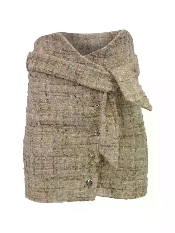 IRO PARIS Tomia Tweed Fabric Skirt