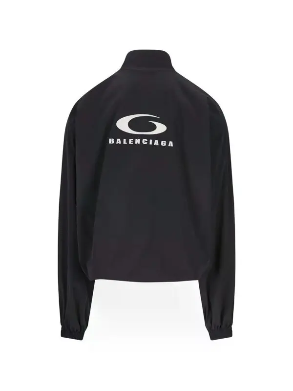 Balenciaga Logo Zip Sweatshirt