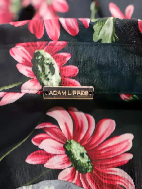 Adam Lippes Floral-print Tie Maxi Dress