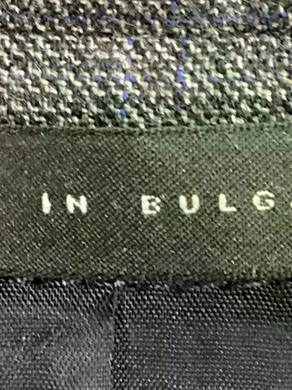BOSS Checked Single-breasted Blazer