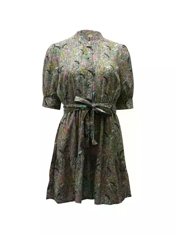 Ba&sh Floral Print Tied Dress