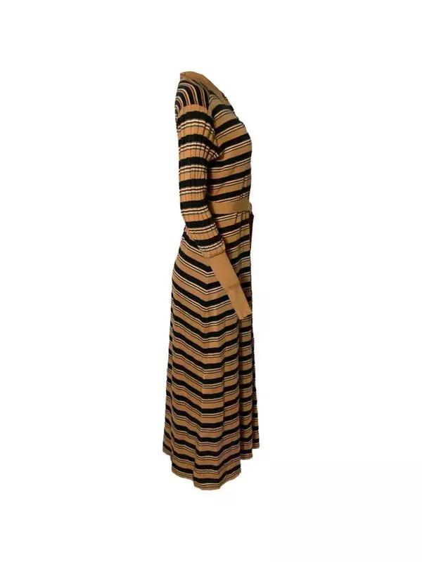 Chloé Striped Maxi Dress