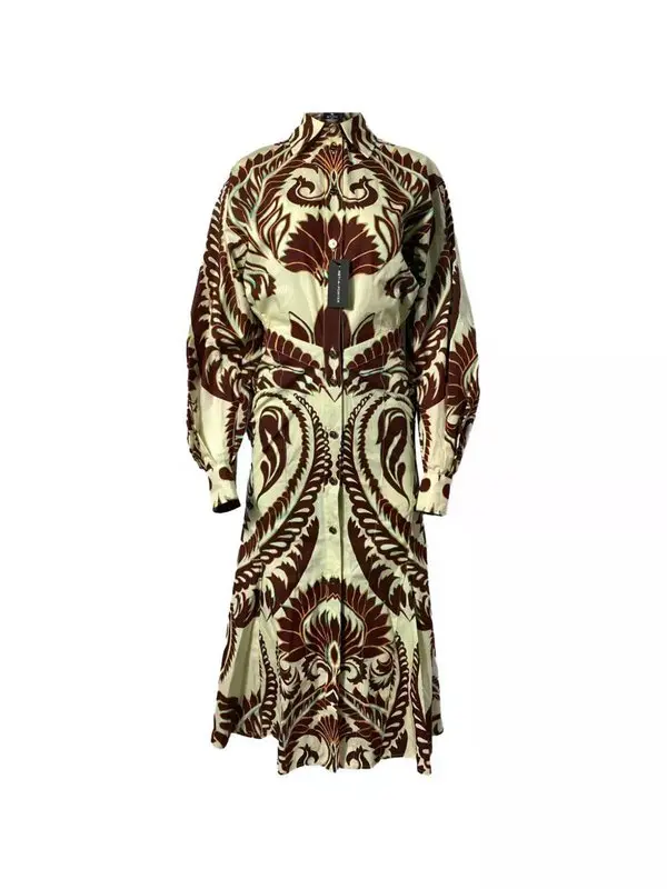 Etro Graphic-print Midi Shirt Dress