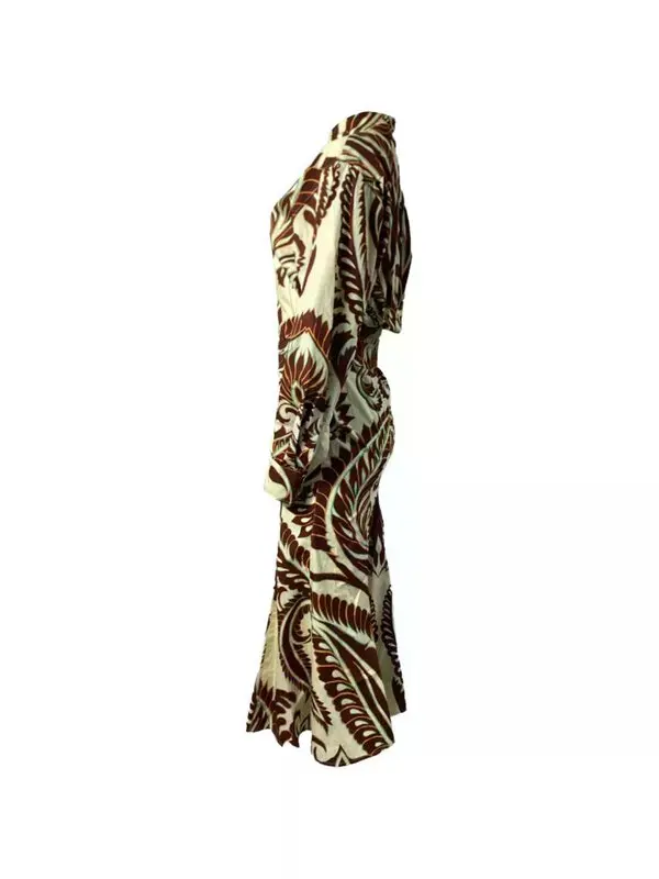 Etro Graphic-print Midi Shirt Dress