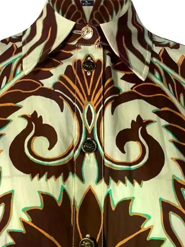 Etro Graphic-print Midi Shirt Dress