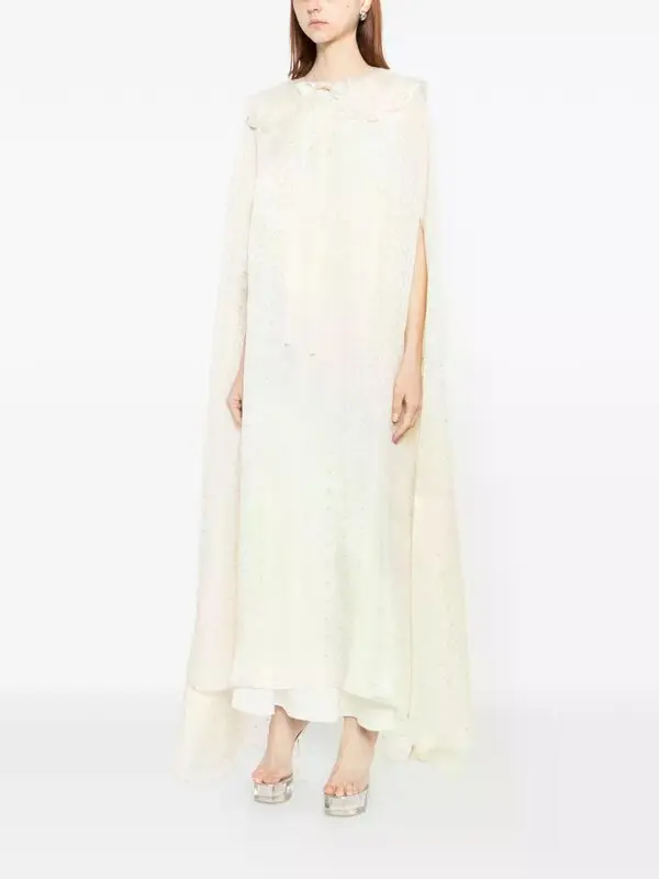 SHATHA ESSA Floral-print Maxi Dress