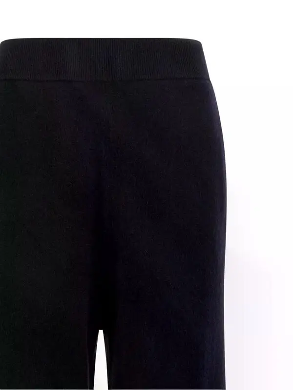 Max Mara Piega Ribbed-knit Trousers