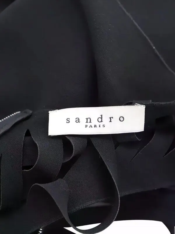 Sandro Cut-out Mini Dress