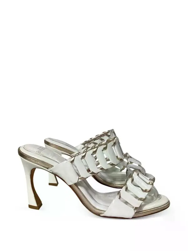 ALEXANDRE BIRMAN Cutout Leather Sandals