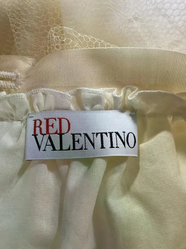Valentino Garavani Swiss-dot Tulle Midi Skirt