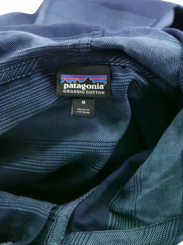 Patagonia Striped Hooded Shirt
