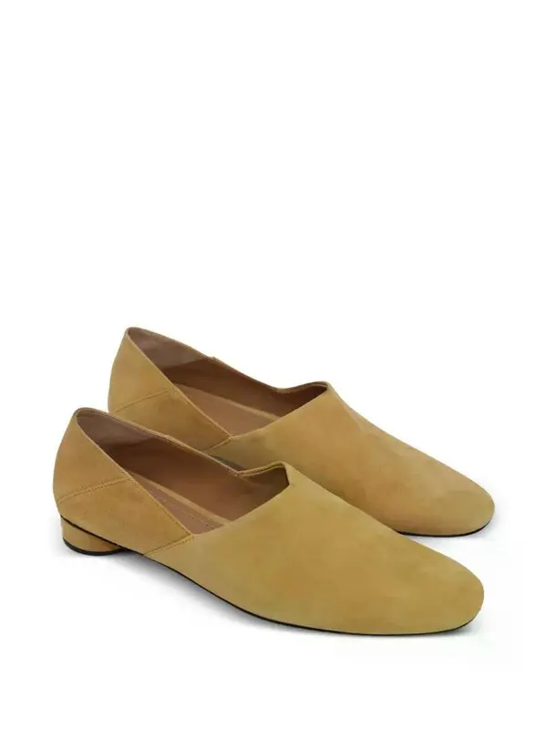 THE ROW Noelle Suede Loafers
