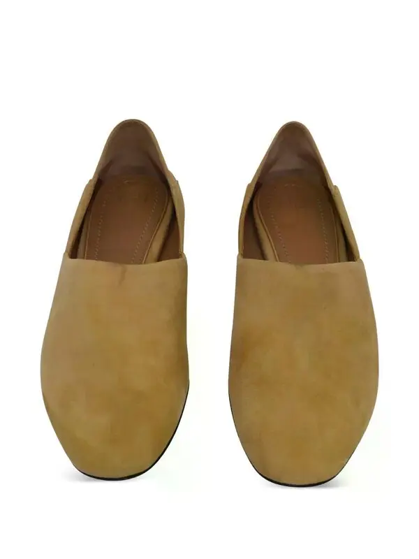THE ROW Noelle Suede Loafers