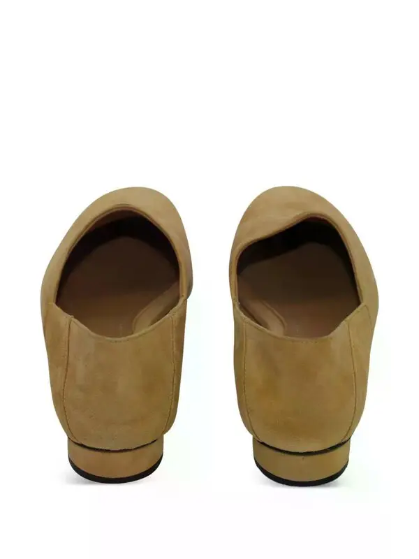 THE ROW Noelle Suede Loafers