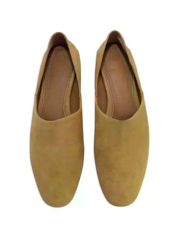 THE ROW Noelle Suede Loafers