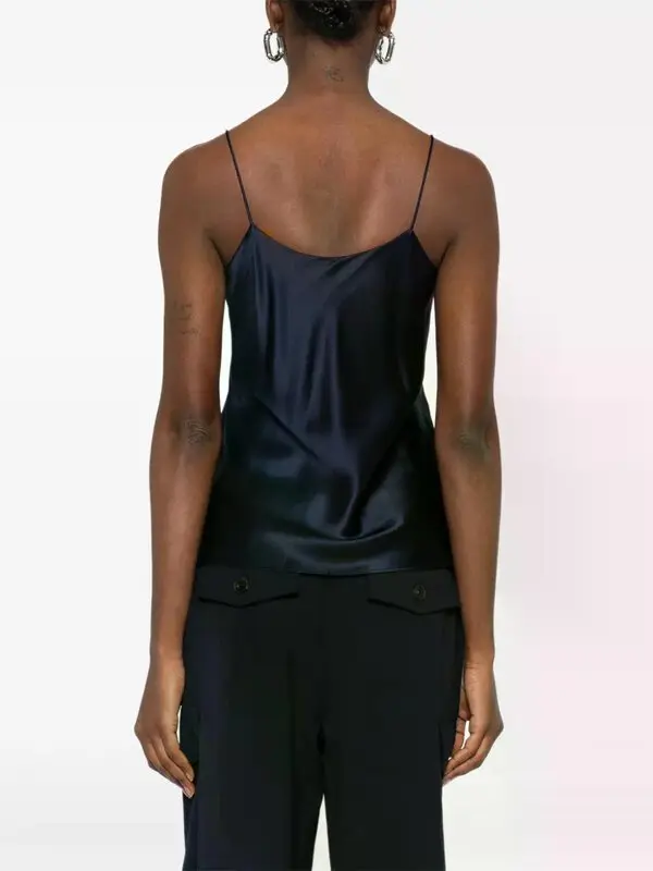 IVORY PARIS Spaghetti-strap Tank Top - Blue