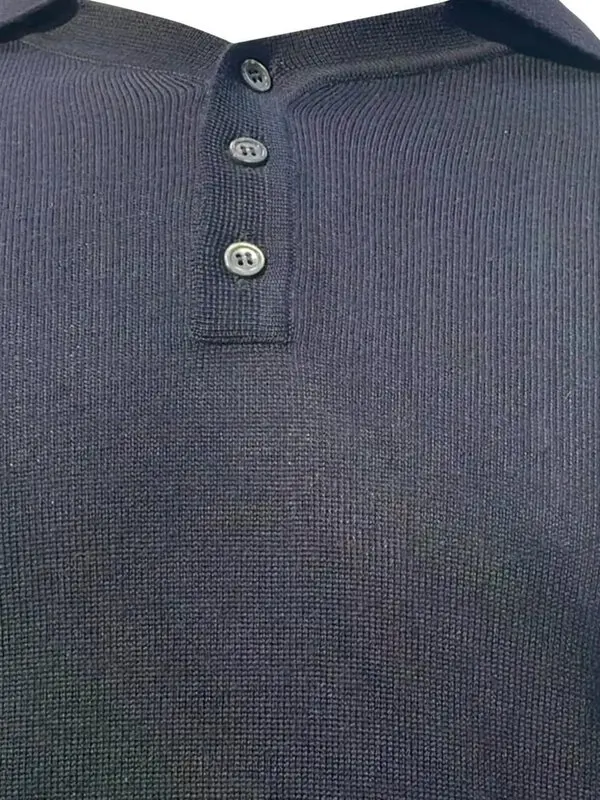 Thom Browne 4-bar-detail Polo Shirt