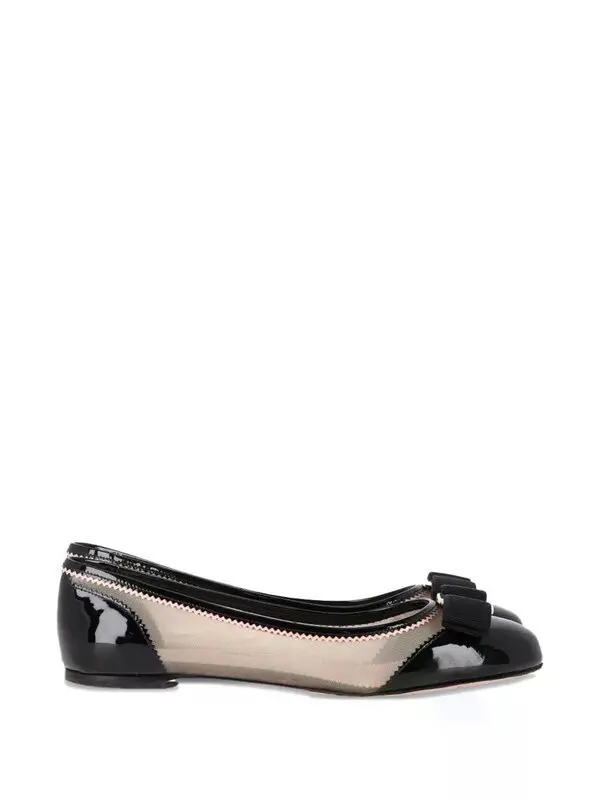 FERRAGAMO Bow-detail Ballet Flats