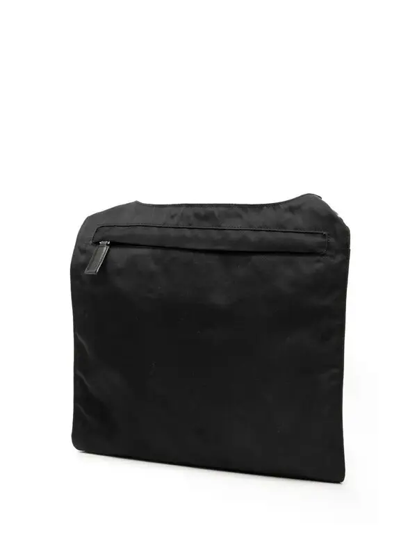 Prada 2000-2013 Tessuto Zip Top Crossbody Bag