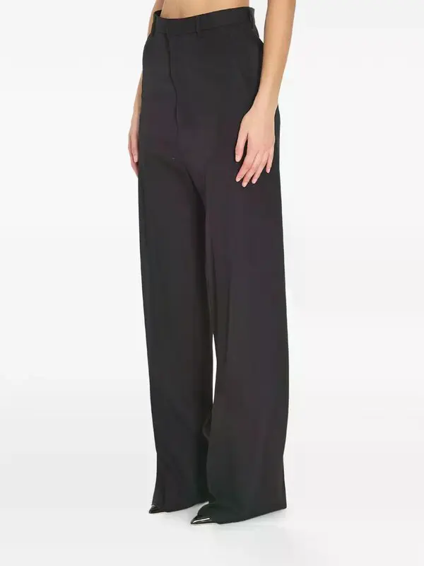 Balenciaga Pleated Trousers - Black