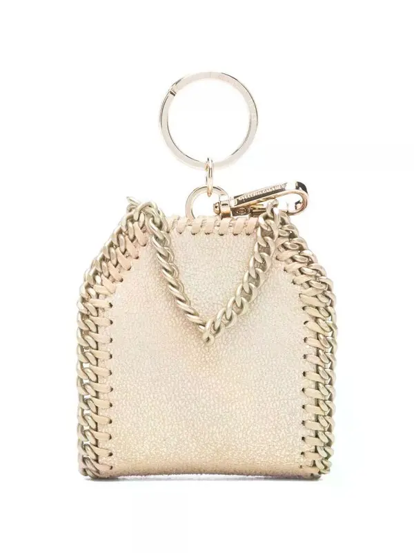 Stella McCartney Falabella Chain Airpods Case - Neutrals