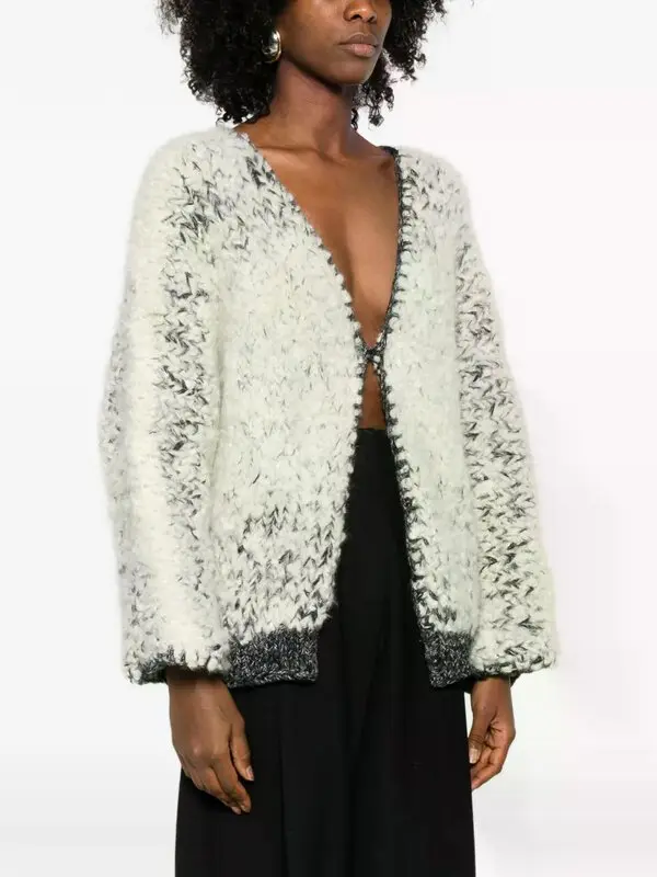 Khaite Jack Cardigan - White
