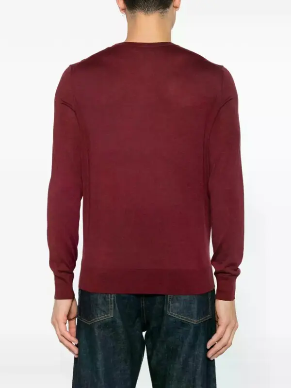 IVORY PARIS Crew-neck Sweater - Red
