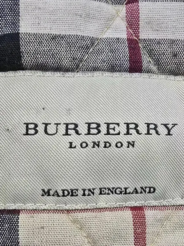 Burberry Quilted Vest With Button Closure
