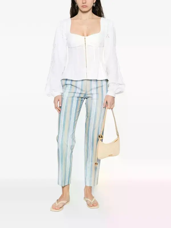 Ermanno Scervino Striped Trousers