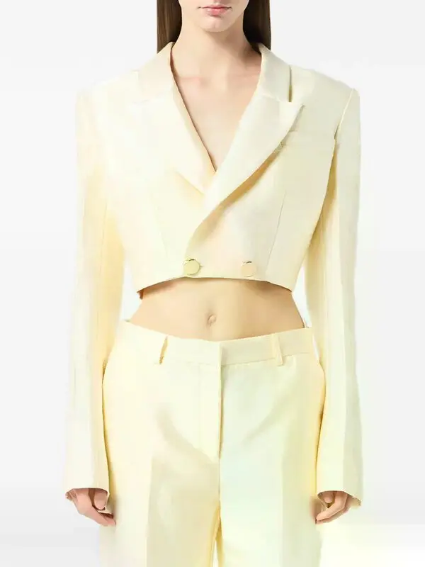 Blumarine Lace Crop Jacket