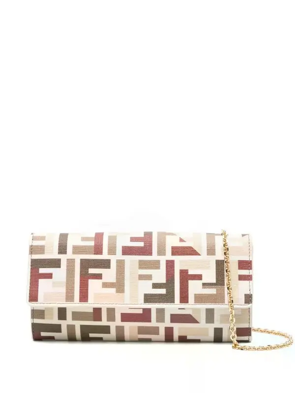 Fendi Roma Ff-motif Clutch