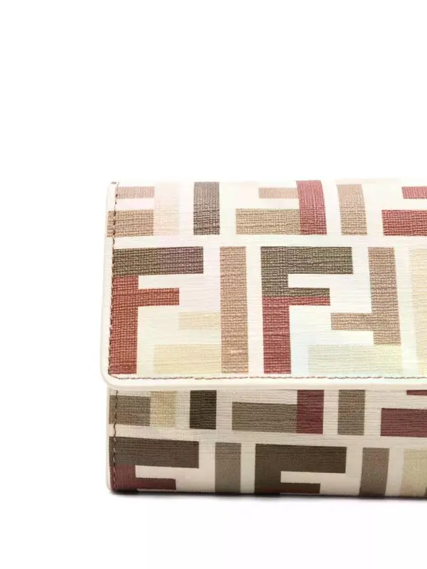 Fendi Roma Ff-motif Clutch
