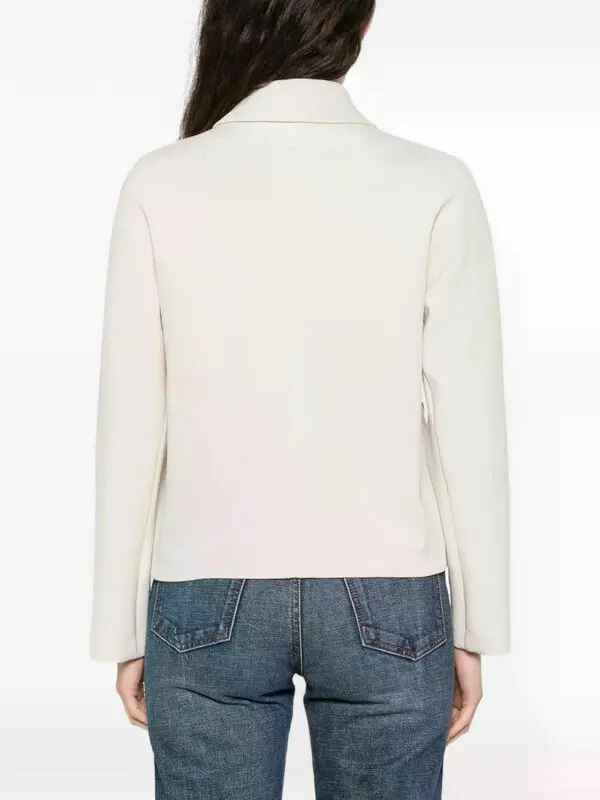 Max Mara Pocket Jersey Jacket - Neutrals