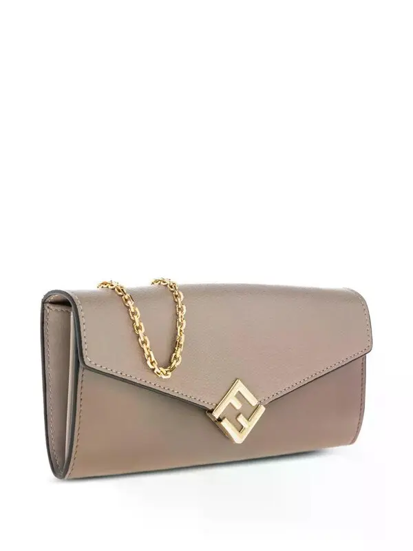 Fendi Logo-fastening Shoulder Bag