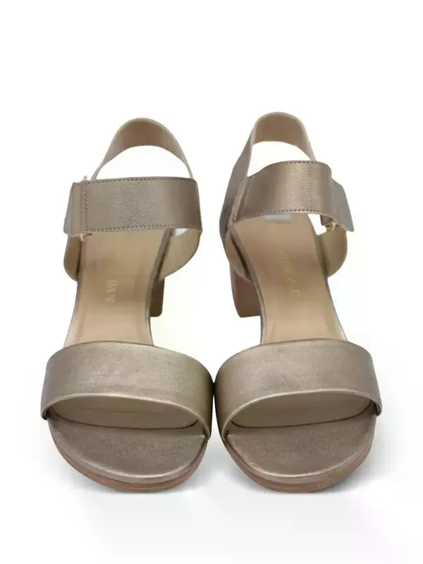 STUART WEITZMAN Ankle-strap Block-heel Sandals
