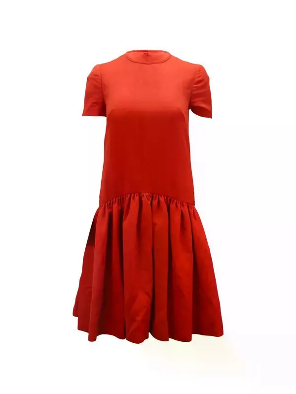 Alexander McQueen Drop Waist Tie Dress