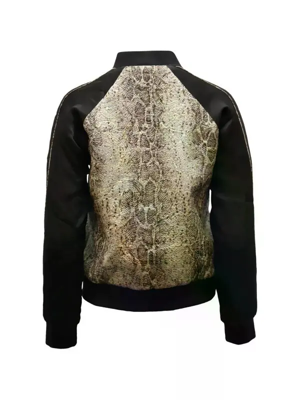 Zadig&Voltaire Billy Snake-print Bomber Jacket