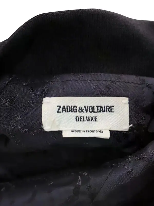 Zadig&Voltaire Billy Snake-print Bomber Jacket