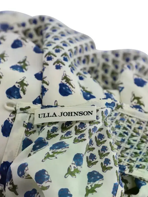 Ulla Johnson Floral Shirring Dress