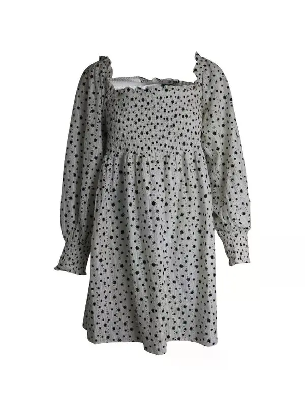 Rixo Bethany Puff-sleeve Dress