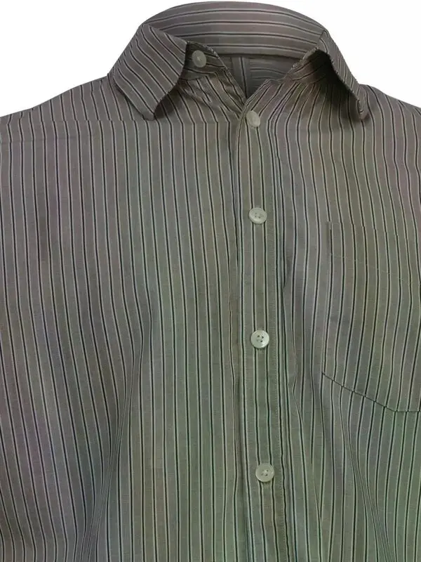 Mr P. Striped Long-sleeve Shirt