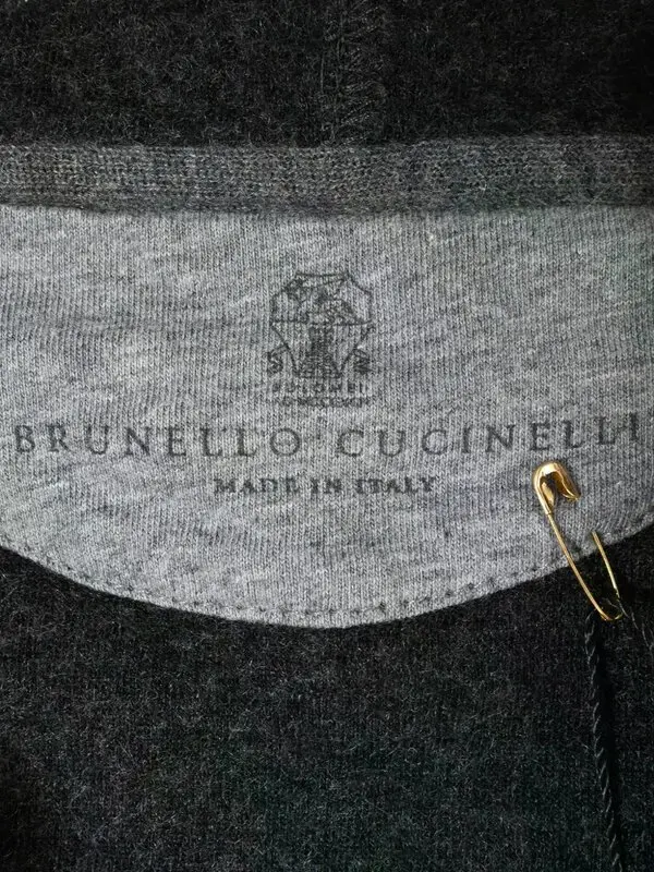 Brunello Cucinelli Double-zipper Hooded Sweatshirt