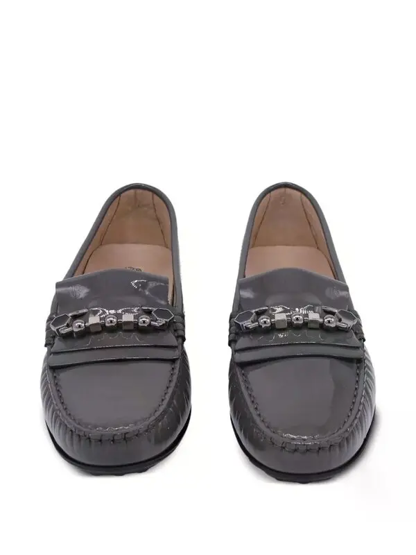 TOD'S Embellished Loafers