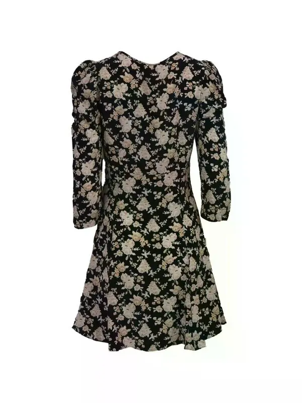 LoveShackFancy Juree Floral-print Mini Dress