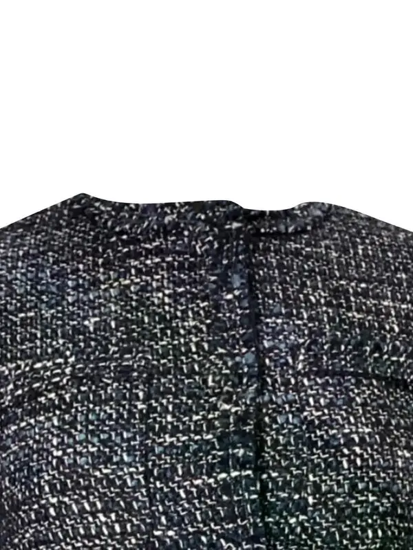 Theory Tweed Collarless Jacket