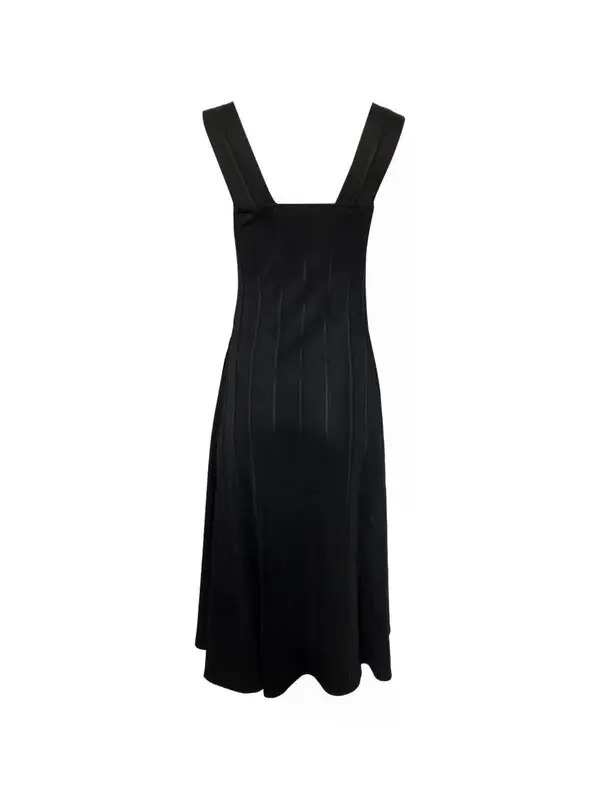 Theory Paneled Ribbed Midi Dress