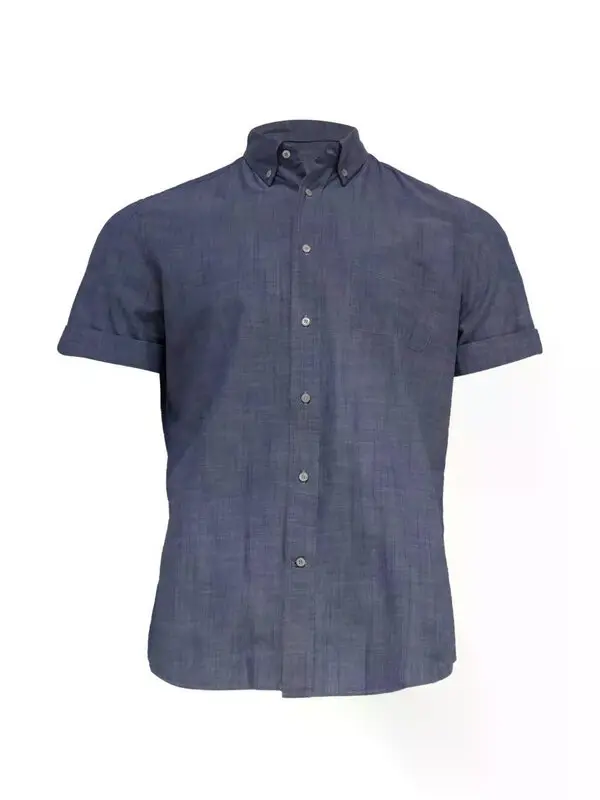 Brunello Cucinelli Chest-pocket Button-down Shirt - Blue