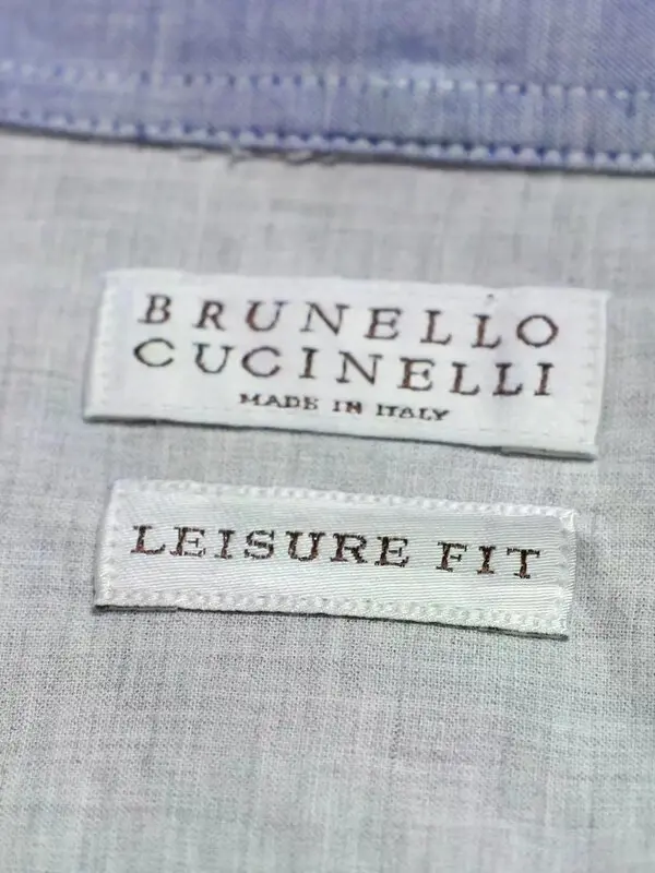 Brunello Cucinelli Chest-pocket Button-down Shirt